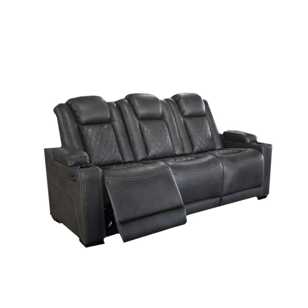 Palmer Leather-gel Power Reclining Sofa